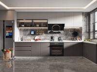 China Wood Grain Melamine Faced Laminated Marine Plywood Board For Kitchen Cabinets for sale