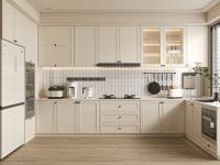China Furniture Island Manufacturer Modern Cupboard Designs Lacquer Kitchen Cabinet for sale