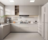 China Easy Fabricability Island Wood Furniture Modular Modern Kitchen Cabinet Designs for sale