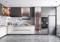 China Direct Import Wood Design Painting Kitchen Cabinet Economical Panel Material for sale