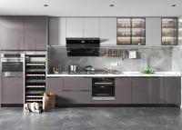 China White Particle Board Design Modern Kitchen Cabinetry Sets From China For Hotel for sale