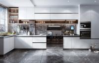 China Furniture Modern Kitchen Cabinets European Style Environmental Friendly Wall for sale