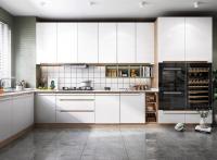 China Furniture Modern Kitchen Cabinets European Style Environmental Friendly Wall for sale