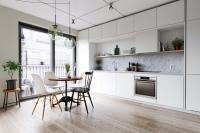 China Cupboard Design Assemble Full Kitchen Cabinets Set Manufacturing Supplier for sale