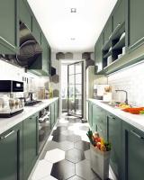 China MC World European Style Custom Wooden Kitchen Cabinets With Soft-Close Doors for sale