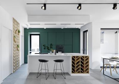 China MC World European Style Custom Wooden Kitchen Cabinets With Soft-Close Doors for sale