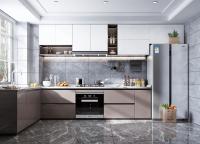 China MC World European Style Custom Wooden Kitchen Cabinets With Soft-Close Doors for sale