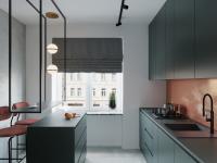 China Particle Board Plywood For Door Material Custom Kitchen Cabinet Copboard for sale