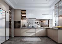 China Affordable Kitchen Cabinets Modern Melamine Custom Plywood Island Cabinets Set for sale