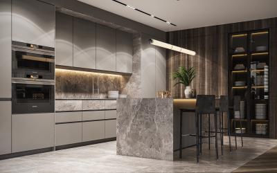 China American Custom Modular Luxury White Lacquer Modern Designs Kitchen Cabinets for sale