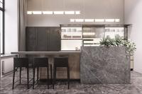 China American Custom Modular Luxury White Lacquer Modern Designs Kitchen Cabinets for sale