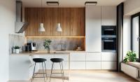China Customized Modular Household Indoor With Multiple Kitchen Cabinet Furniture for sale