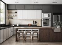 China Customized Modular Household Indoor With Multiple Kitchen Cabinet Furniture for sale