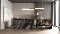 China Modern Modular One-Stop Designs Custom Home Furniture For Villa Kitchen Cabinet Set for sale