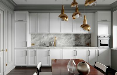 China Modern Cabinet Design Luxury Custom Living Room Furniture Kitchen Cabinets for sale