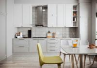 China Particle Board Soft Closing Drawers Custom Kitchen Cabinet Designs for sale