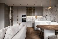 China Kitchen Furniture Modular Kitchen Cabinets Villa Luxury Kitchen Cabinets for sale