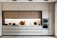 China Modern Luxury Kitchen Cabinets Custom 3D Design Factory Manufactured One-Stop for sale