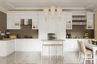 China Customized Modern Furniture Designs American Standard Kitchen Cabinets for sale