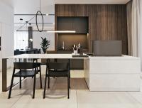 China Customized Modern Furniture Designs American Standard Kitchen Cabinets for sale