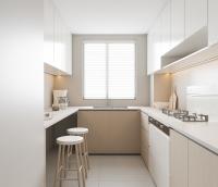 China French Style Manufactured By Kitchen Cabinets Granite Countertop Foshan Suppliers for sale