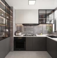 China Modern Minimalist Small Design Integral Kitchen Pantry For Bathroom Kitchen for sale