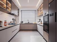 China Fireproof Integrated Kitchen Multifunctional Cabinets Villa Hotel Apartment for sale