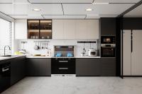 China One Stop Designs Cabinetry Cupboard Furniture Set Acrylic Kitchen Cabinet Set for sale