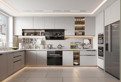 China Modern Cabinet Original White Oak Wood Kitchen Cabinets Shaker for sale