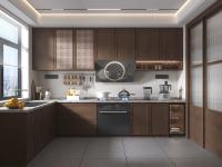 China Modern Luxury Kitchen Cabinet for Stylish and Space-Saving Solutions for sale