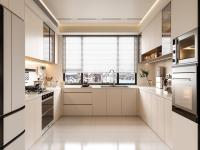 China Modern Luxury Kitchen Cabinet for Stylish and Space-Saving Solutions for sale