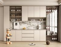China American Commercial Wooden Cabinet Kitchen Cabinets With Adjustable Door Hinges for sale