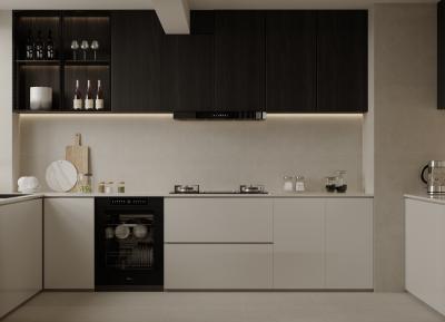 China Standard European Furniture Complete Smart Kitchen Pantry Storage Cabinets for sale
