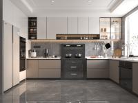 China Standard European Furniture Complete Smart Kitchen Pantry Storage Cabinets for sale