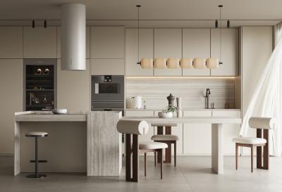 China Custom Modern Kitchen Cabinets Personalized Storage Cabinets Made From Durable for sale