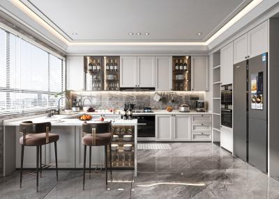 China High Quality E1 E0 Environment Standard Kitchen Room Cabinets Furniture for sale
