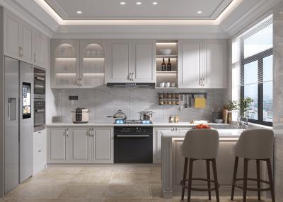China Brushed Surface Treatment Multifunction Sink Kitchen Cabinets for sale