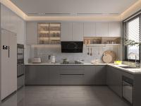 China Customized Shaker Style Kitchen Cabinets Cabinetry For Dining Room for sale