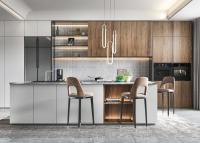 China Foshan Factory Matt White Kitchen Cabinet Customized for sale