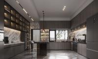 China Dining Paticle Board Fireproof And Durable Cabinet Moduar Kitchen Furniture for sale