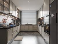 China Dining Paticle Board Fireproof And Durable Cabinet Moduar Kitchen Furniture for sale