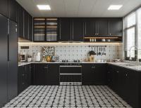 China Modern Cabinets Kitchen With Complete Kitchen Island For Environmental Friendly for sale
