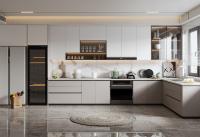 China Home Kitchen Foshan Factory Furniture Kitchen Cabinet With Countertop for sale