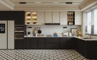 China Furniture Storage Soft Closing Home Complete LED Light Cupboard Kitchen Cabinets for sale