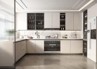 China Modern High End Customize European Living Room Kitchen Cabinet For Apartment for sale