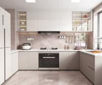 China Modern High End Customize European Living Room Kitchen Cabinet For Apartment for sale