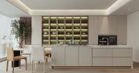 China Custom Design Manufacturing European Style Living Room Furniture Kitchen Cabinet for sale