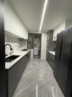 China Kitchen Cabinet Custom MDF Supplier Modular Modern Wooden Furniture for sale