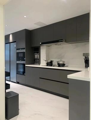 China Kitchen Cabinet Custom MDF Supplier Modular Modern Wooden Furniture for sale