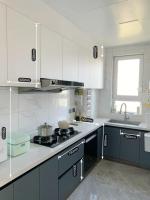 China Custom Acrylic Lacquer Design Kitchen Cabinets For Global Projects for sale